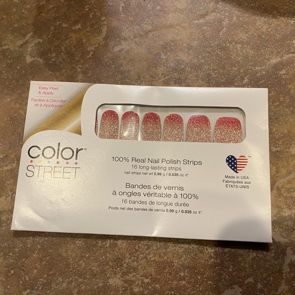 Color Street | Makeup | New In Package Color Street Nails Coral Bay ...